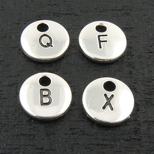 Alphabet Letter Charms - Set of 26 | Charm Supplies