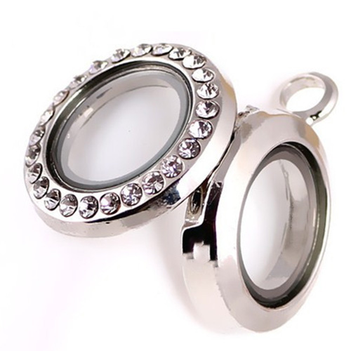 Small Memory Locket Picture Frame Charm | Charm Supplies